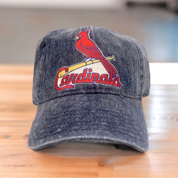 Accessories | Custom Denim Stl Cards Hat | Poshmark